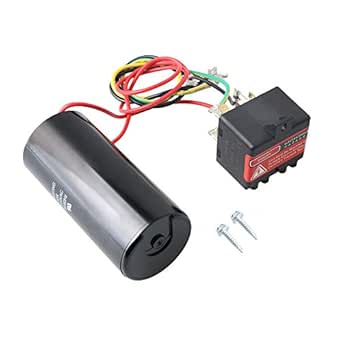 Yibuy Compressor Saver CSR-U2 Hard Start Capacitor for 3(1/2)-4-5 Tons ...