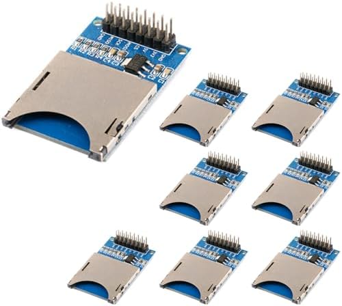 ANGEEK 5 Stück Micro SD SPI Reader Module Speicher TF Karte Shield ...