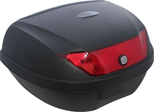 PHX Scooter Tail Storage Box – 51L Extra Large Trunk, Flat Black ...