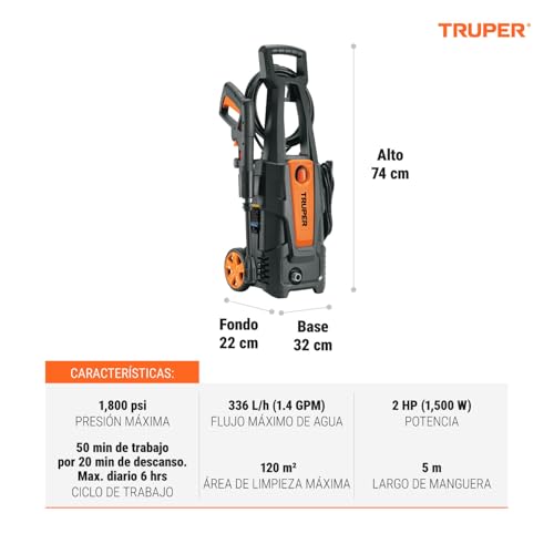 Hidrolavadora Truper 3300 PSI - Ferreteria Y Herramientas