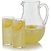 Amazon.com: Lemonade Fake Pitcher and Glass Set : Home & Kitchen