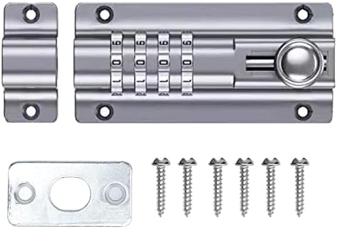 HASTHIP® Household Cabinet Password Hasp Locks, Cabinet Door ...