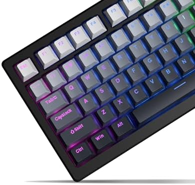 Amazon.com: Womier Double Shot PBT keycaps Set,Shine Through keycaps 60 ...