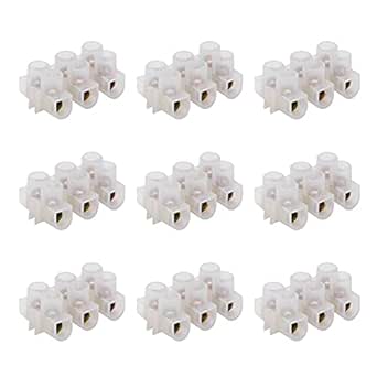 3NH® 20A Terminals, 1-2.5mm² Brass Conductor Good Conductivity 50Pcs ...