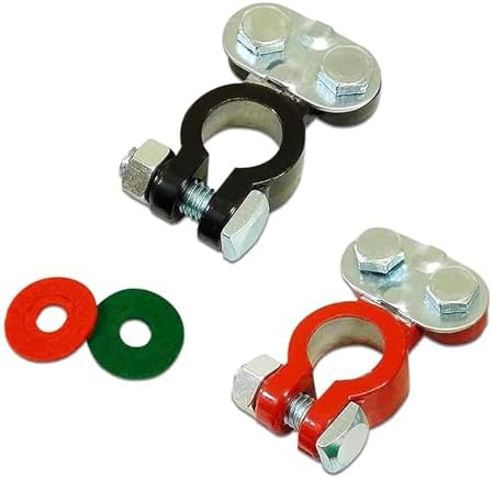 Amazon.com: dawfall Pack-2 Cable Terminal Clamp Connectors, Cables ...