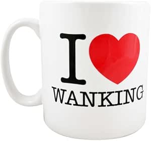 I Love Wanking Mug by MugBug : Amazon.co.uk: Home & Kitchen