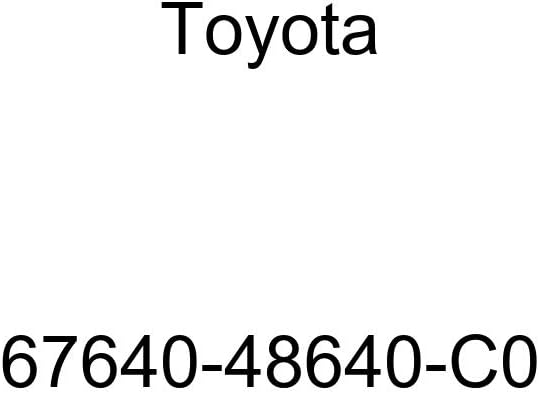 Amazon.com: Genuine Toyota 67640-48640-C0 Door Trim Board : Automotive