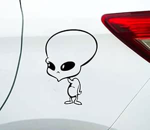 Amazon.com - Sticky Bomb Space Creature Funny Peace Cute Alien Vinyl ...