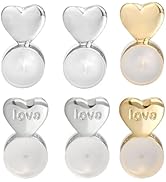 Amazon.com: Earring Backs for Droopy Ears, JIACHARMED Locking Flower ...