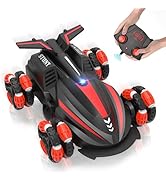 Amazon.com: Eulogia Remote Control Car, RC Stunt Car with 360° Rotation ...
