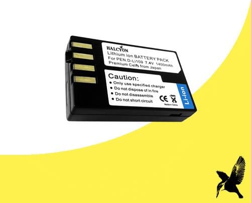 Amazon.com: Halcyon 1400 mAH Lithium Ion Replacement Battery for Pentax ...