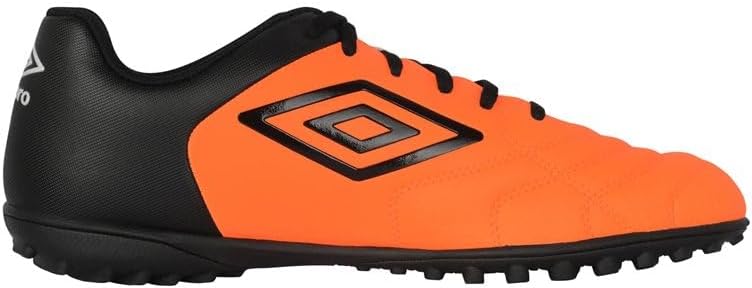 UMBRO mens UMBRO CLASSICO XI TF Sneaker, SHOCKING ORANGE/BLACK/WHITE ...