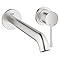 GROHE 19408001 Essence Wall-Mounted 2-Hole Basin Tap, Final Assembly ...