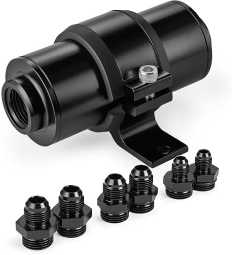 Amazon.com: EVIL ENERGY Inline Fuel Filter 10 Micron with 6AN 8AN 10AN ...