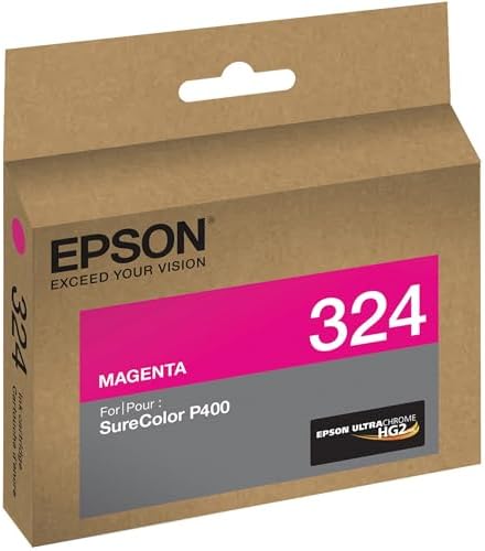 Amazon.com: Epson Ultrachrome PRO10 -Ink - Magenta (T770320), Standard ...