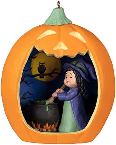 Amazon.com: Hallmark Keepsake Christmas Ornament 2022, Happy Halloween ...