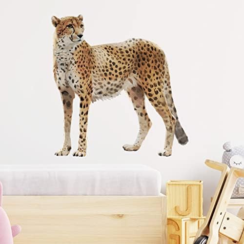 Amazon.com: Removable Jungle Animal Leopard Wall Decal Peel and Stick ...