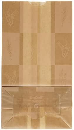 Amazon.com: Bagcraft Papercon 300283 EcoCraft Dubl Wax SOS Bag, 6-lb ...
