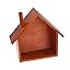 Amazon.com: Cabilock House Shaped Box Display Box: Wooden House Shelf ...