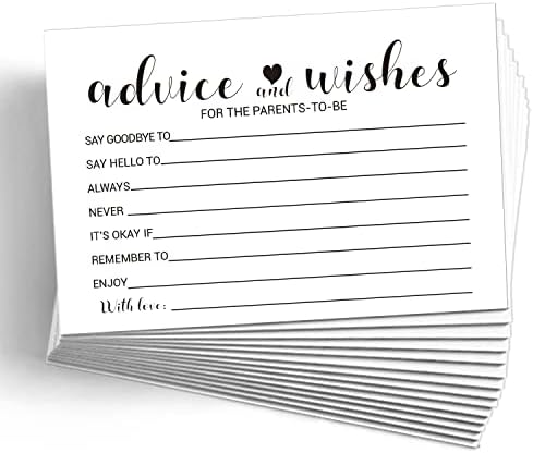 50 Advice and Wishes Cards for The Parents-to-Be -New Parent Advice ...