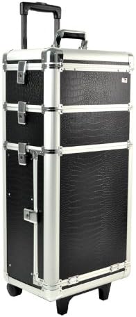 Roo Beauty Black Croc Sapphire Beauty Trolley : Amazon.co.uk: Beauty