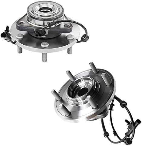 Amazon.com: Detroit Axle - 4WD Front Wheel Bearings & Hubs Assembly ...