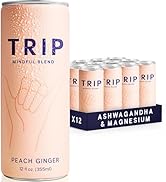 Amazon.com : Trip Mindful Blend, Lightly Sparkling Calming Drink, 120 MG Magnesium Citrate with ...