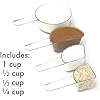 Amazon.com: Welcome Industries Visual Measuring Cups - Clear, Easy Read ...
