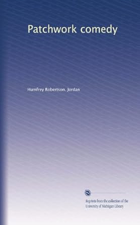 Patchwork comedy : Amazon.in: Books