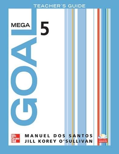 Mega Goal 5 Teacher's Guide : Mcgraw-Hill Education, N/A: Amazon.in: Books