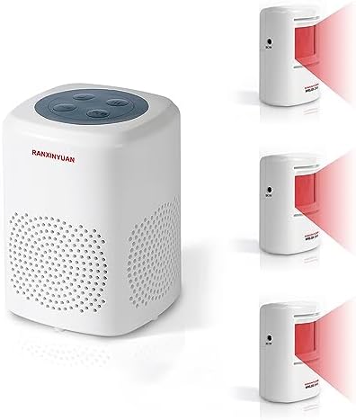 Amazon.com: Motion Sensor Dog Barking Alarm- Pir Wireless Human Body ...