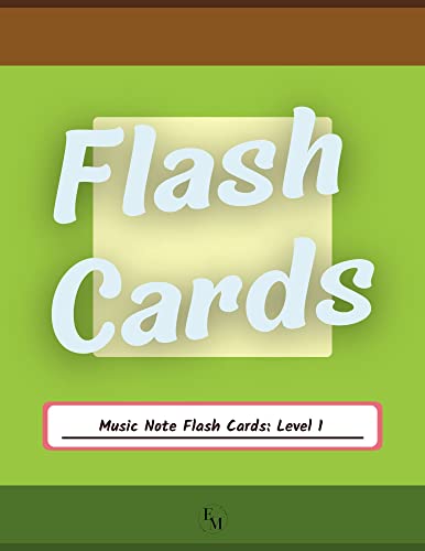 Flash Cards : Music Note Flash Cards: Level 1 - Kindle edition by Evana ...