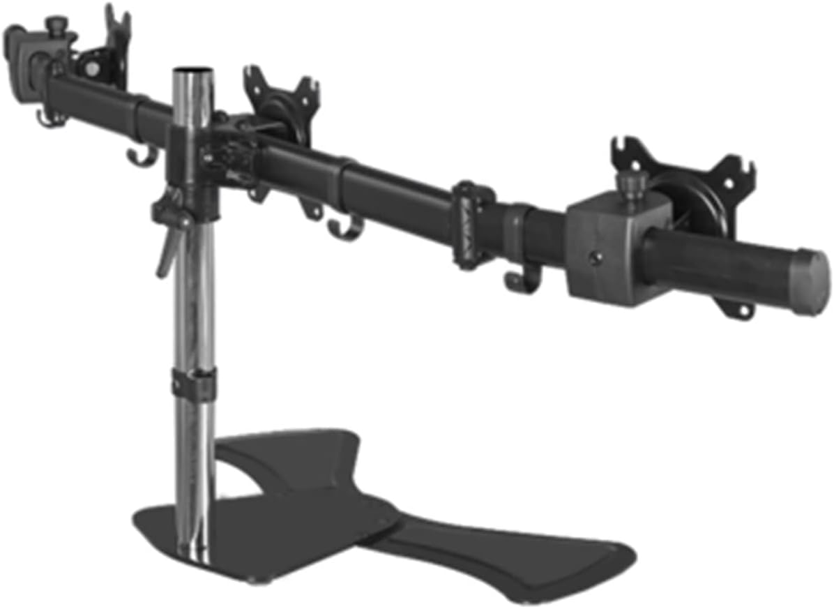 Amazon.com: Triple Screen 27inch LCD Tv Table Mount Monitor Desk Three ...