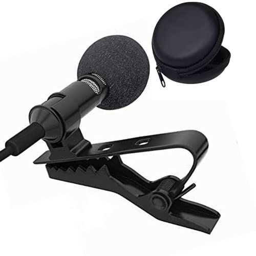MEGATRADE Best Dynamic Lapel Collar Mic Voice Recording Lavalier ...