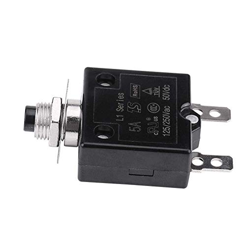 Circuit Breaker, 5A 8A 10A 15A 18A 20A 30A Optional Reset Thermal ...