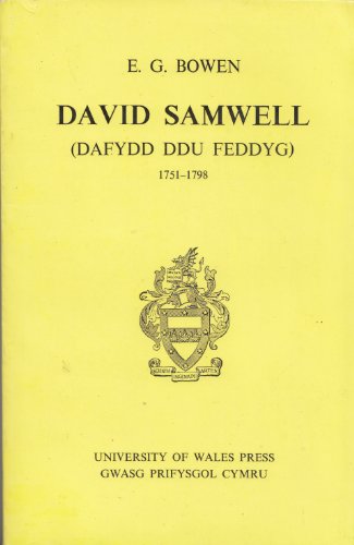 David Samwell (Dafydd Ddu Feddyg) 1751-1798: Amazon.co.uk: Bowen, Emrys ...