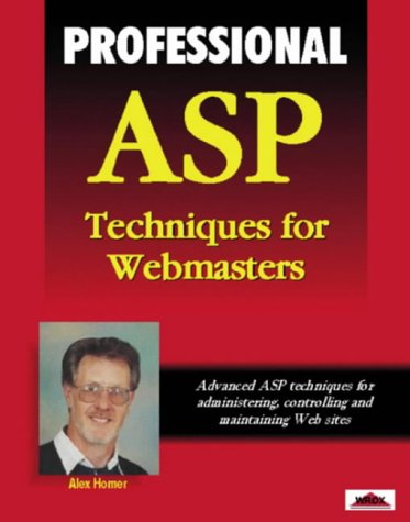 Amazon.com: Professional Asp Techniques for Webmasters (Wrox ...