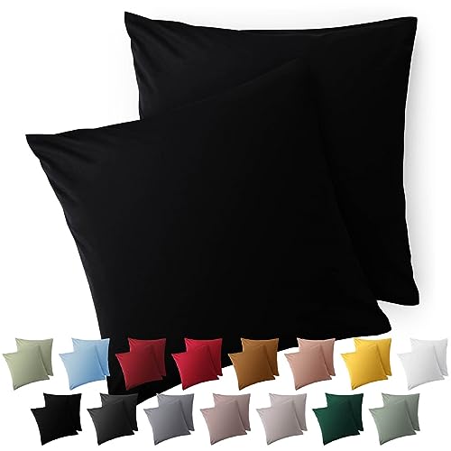 Schwarze Kissenbezuge 40x40