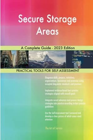 Secure Storage Areas A Complete Guide - 2023 Edition - Gerardus Blokdyk ...