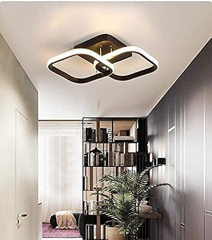CITRA Led Black Dual Modern Ceiling Light for Home and Office - Warm ...