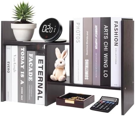 Amazon.com: ShellKingdom Desk Shelf Organizer, Desktop Shelves ...