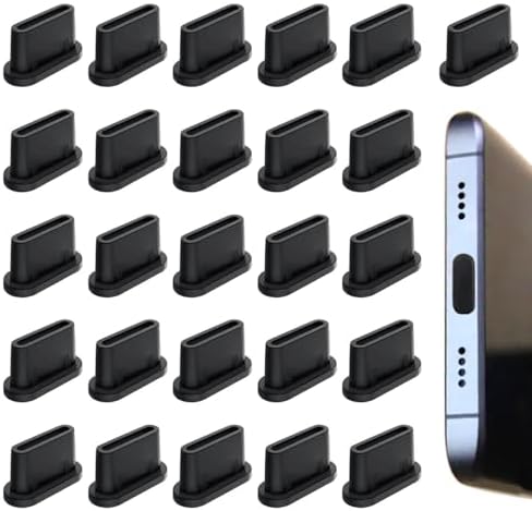 Amazon.com: 25 Pcs USB C Dust Plug, USB Type C Anti Dust Plugs Cover ...