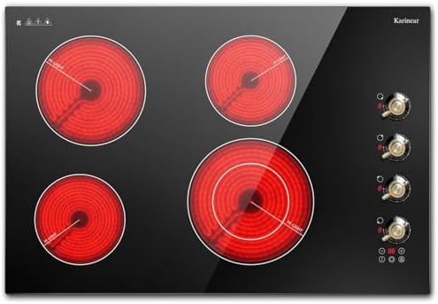 Amazon.com: Summit CSD4B300 30” Wide 230V 4-Burner Solid Disk Cooktop ...