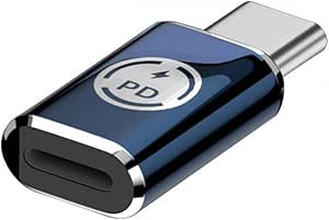 Amazon.com: CY Adapter USB-C Type C Male to 8P Female 27W Power 480Mbps Data Adapter Compatible ...