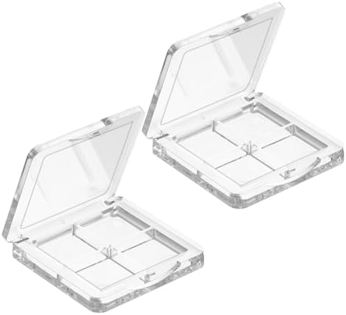Amazon.com : Empty Lipstick Palette 2 Pieces Empty Makeup Palette Empty ...