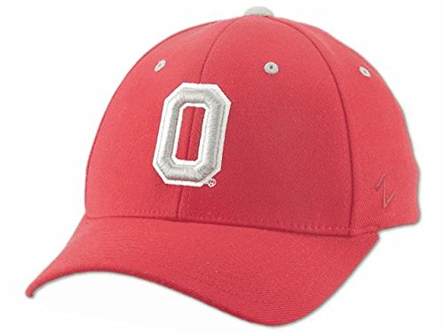 Buy Ohio State Buckeyes Red DH Fitted Hat by Zephyr Size 7 1/2 Online ...