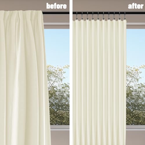 How to Use Curtain Rings Without Clips: 10 Tips and Tricks - Bark and Chase