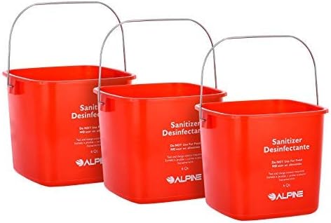 Amazon.com: Alpine Industries Commercial Sanitizing Cleaning Pail ...