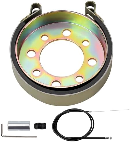 Amazon.com: Yerbay Rear 4" Drum Brake Band Pin Brake Cable Kit for ...