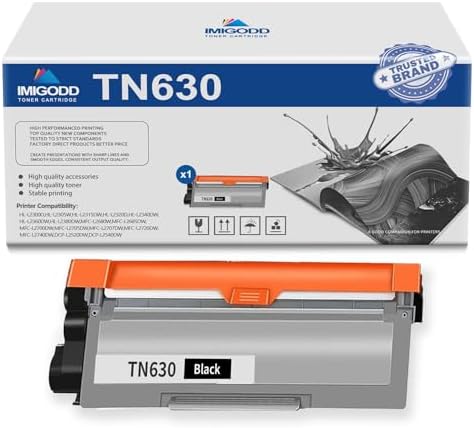 Amazon.com: 1-Pack TN630 Black Toner Cartridge Replacement for Brother ...
